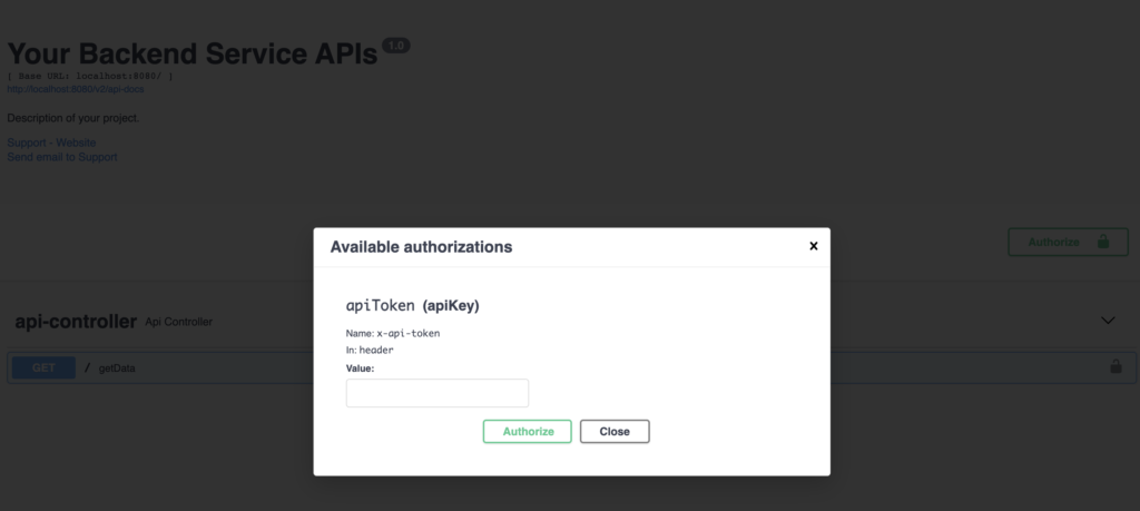 Swagger with Authentication in Spring Boot - OddBlogger